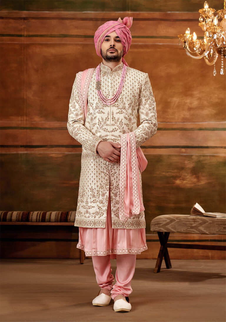 Anarkali Sherwani for groom | Anarkali sherwani India | ibuyfromindia
